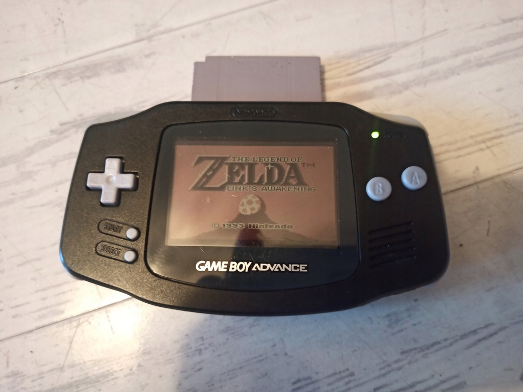 KONSOLA GAMEBOY ADVANCE AGB-001 + GRA - 12689394865 - oficjalne archiwum Allegro