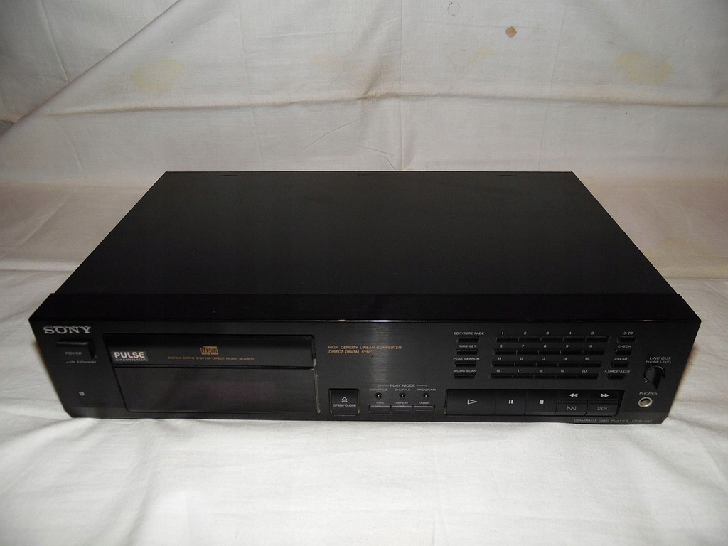 Odtwarzacz CD Sony CDP-597 Laser KSS-240 Top Model - 13098341781 - oficjalne archiwum Allegro