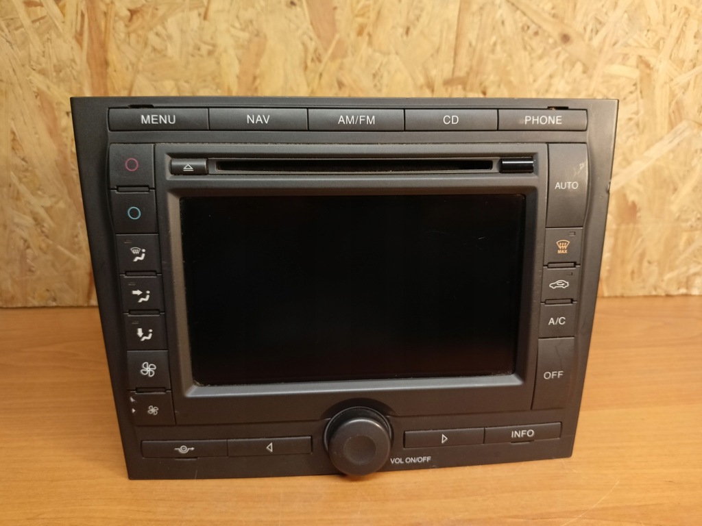 RADIO NAWIGACJA FORD MONDEO MK3 + KOD - 12666367034 - oficjalne archiwum Allegro