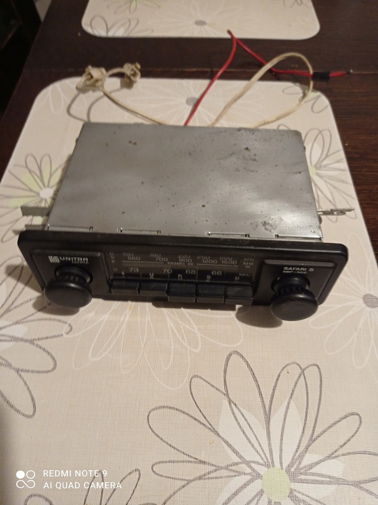 Radio Safari 5 SMP-502 Unitra Diora z PRL-u - 11348550442 - oficjalne archiwum Allegro