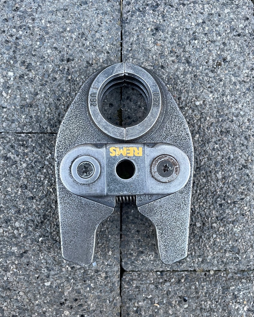 Zacisk cęgi do rur szczęka Rems mini U32 ALU PEX - 12739774359 ...
