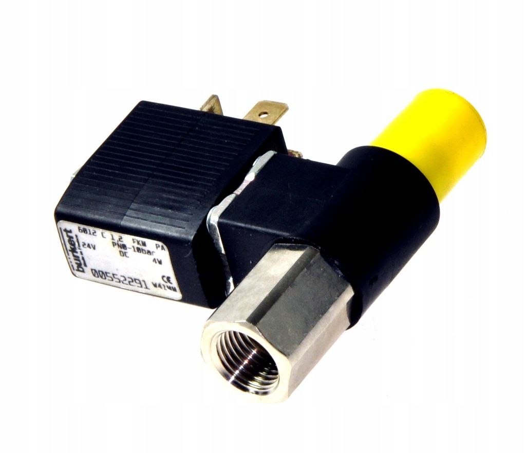 Elektrozawór Burkert 6012C1,2FKM PA DC24V 1/2'' - 7674664886 ...
