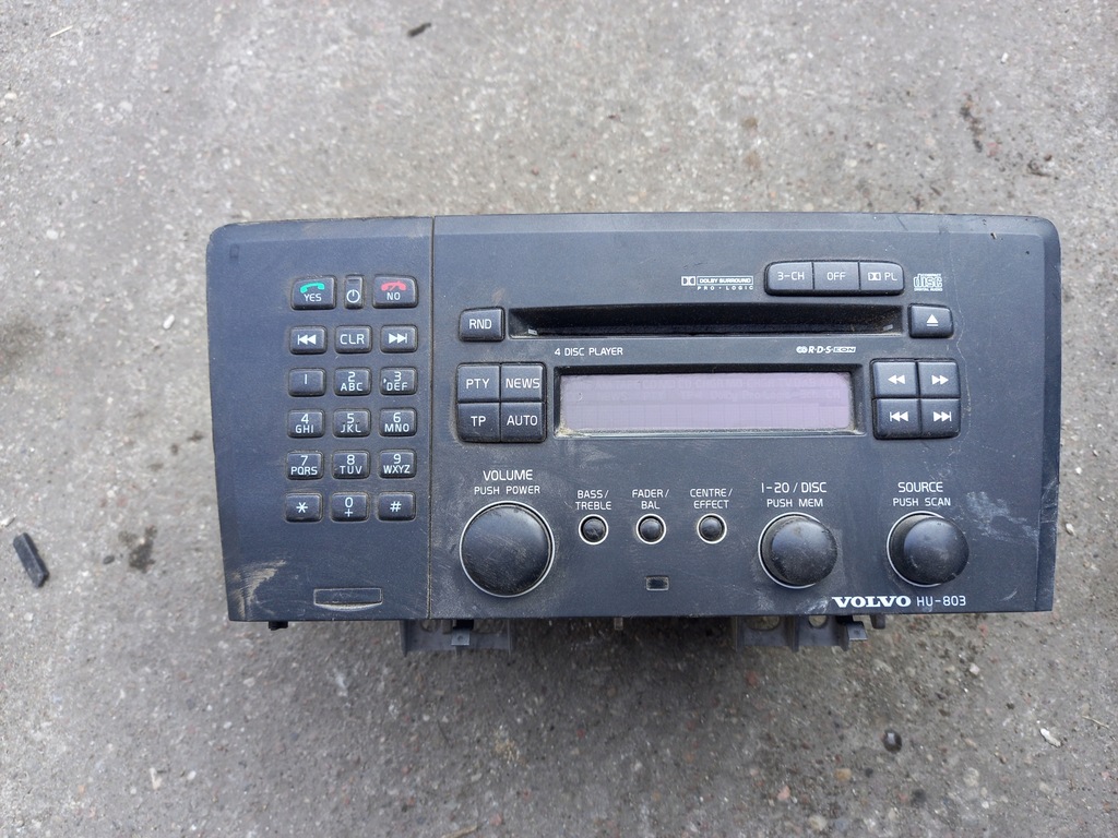 RADIO HU-803 AUDIO VOLVO V70 II S60 I - 12032473514 - oficjalne ...