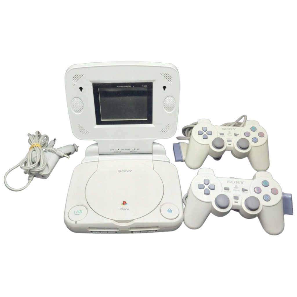 Konsola PS ONE PSX SONY + EKRAN LCD na wycieczki - 14019523598 ...