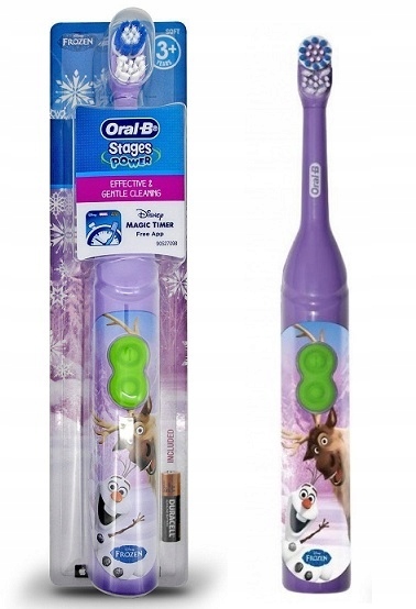 Szczoteczka elektryczna dla dzieci ORAL-B Frozen - 9971570825 - oficjalne archiwum Allegro
