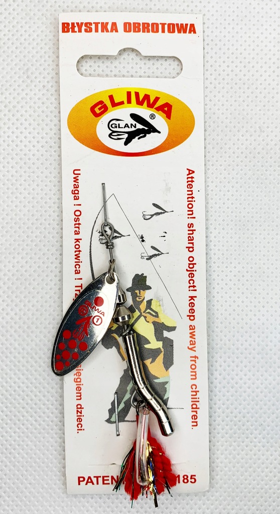 Błystka obrotowa GLAN-GLIWA nr 1 Longo 4g pstrąg - 12250256339 ...