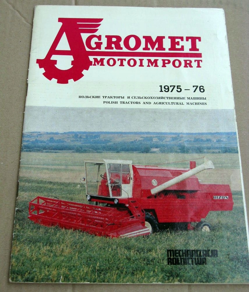 Agromet _ targowy katalog 1975 -1976 _ PRL Ursus - 13846273975 ...