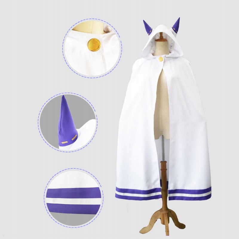 Cloak Emilia Cosplay Costume Anime EMT RE Zero - 12505094373 ...