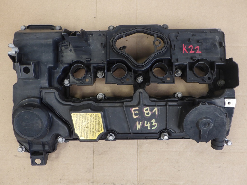 BMW E90 E91 E87 N43 POKRYWA ZAWORÓW - 12610941588 - oficjalne archiwum ...