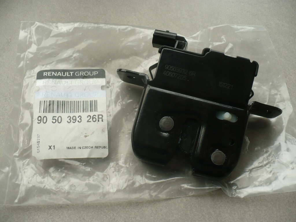 Zamek klapy Dacia Duster I Sandero II Logan II 905039326R OE ...