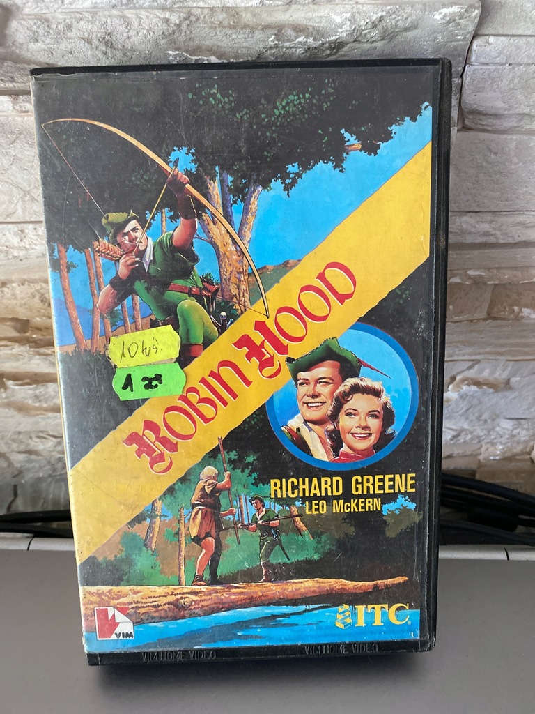 Robin Hood 1 VHS Richard Greene - 12223041247 - oficjalne archiwum Allegro