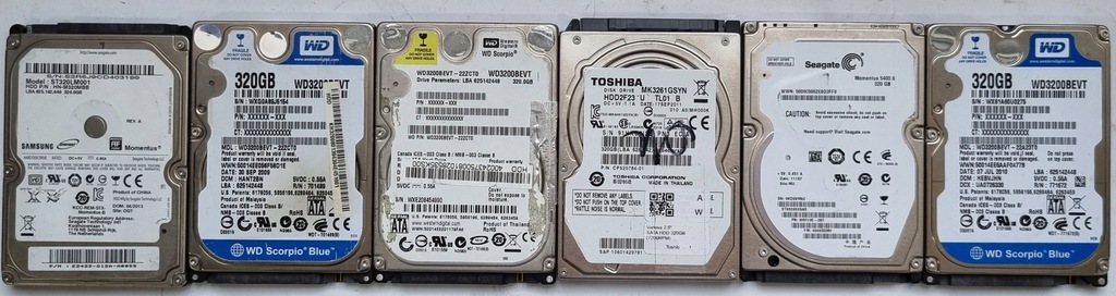 Dyski twarde 320GB - 13736886998 - oficjalne archiwum Allegro