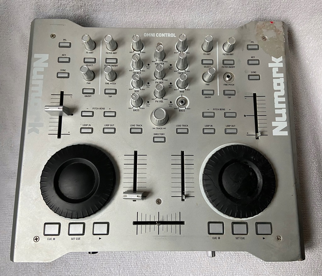NUMARK omni control DJ controller audio mixer - 14916150406 - oficjalne ...