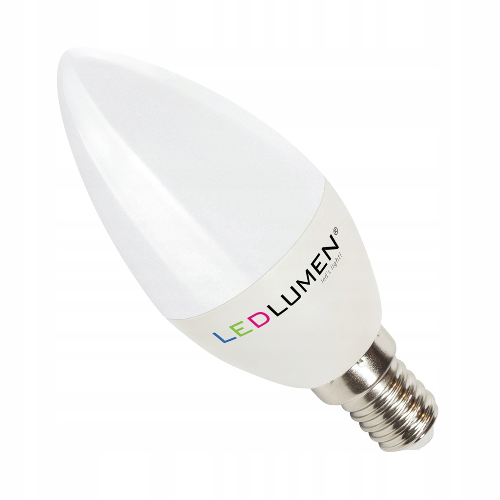 Żarówka C37 E14 6W=45W LED SMD 554lm Neutralna CCD - 7885772800 ...