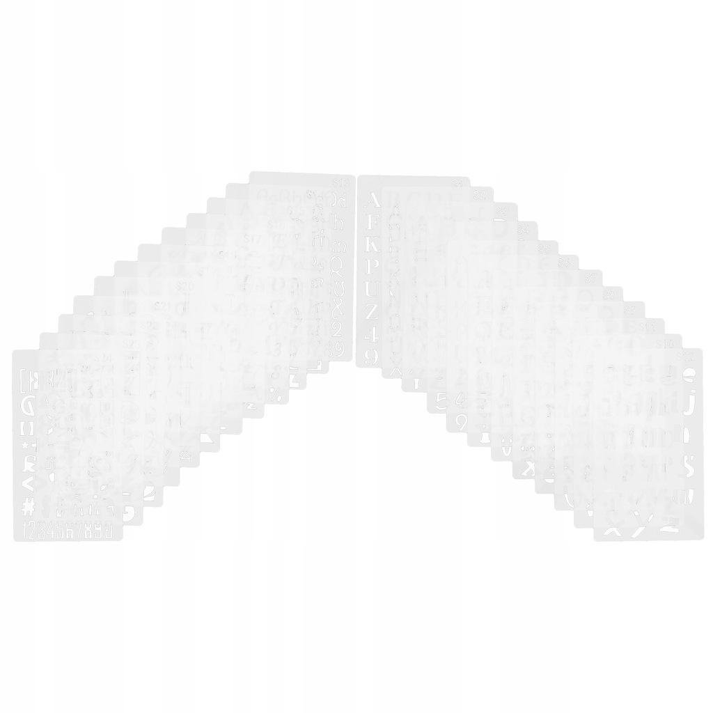 LETTER MOLDS GREEK DECOR DRAWING STENCILS CARD - 14807098282 ...