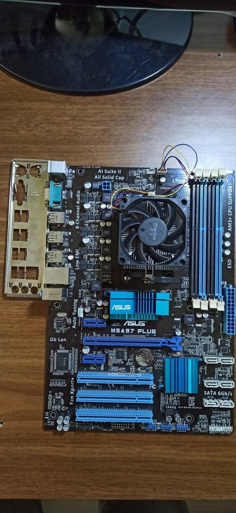 Płyta główna Asus M5A97 Plus + AMD fx6350 6x4.2Ghz - 12590338658 ...