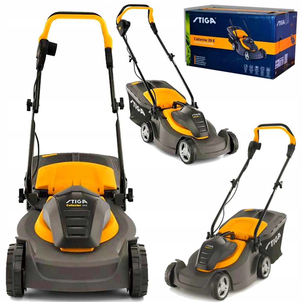 MOCNA KOSIARKA ELEKTRYCZNA INDUKCYJNA STIGA 1400W - 7972494583 - oficjalne archiwum Allegro