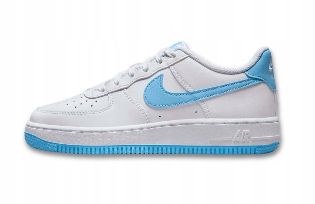 Buty młodzieżowe NIKE AIR FORCE 1 LOW GS (FV5948-107) Klasyczne Białe ...