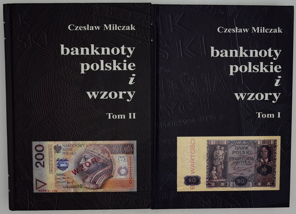 4.fb! CZ.MIŁCZAK, BANKNOTY POLSKIE I WZORY KOMPLET - 12493083834 ...