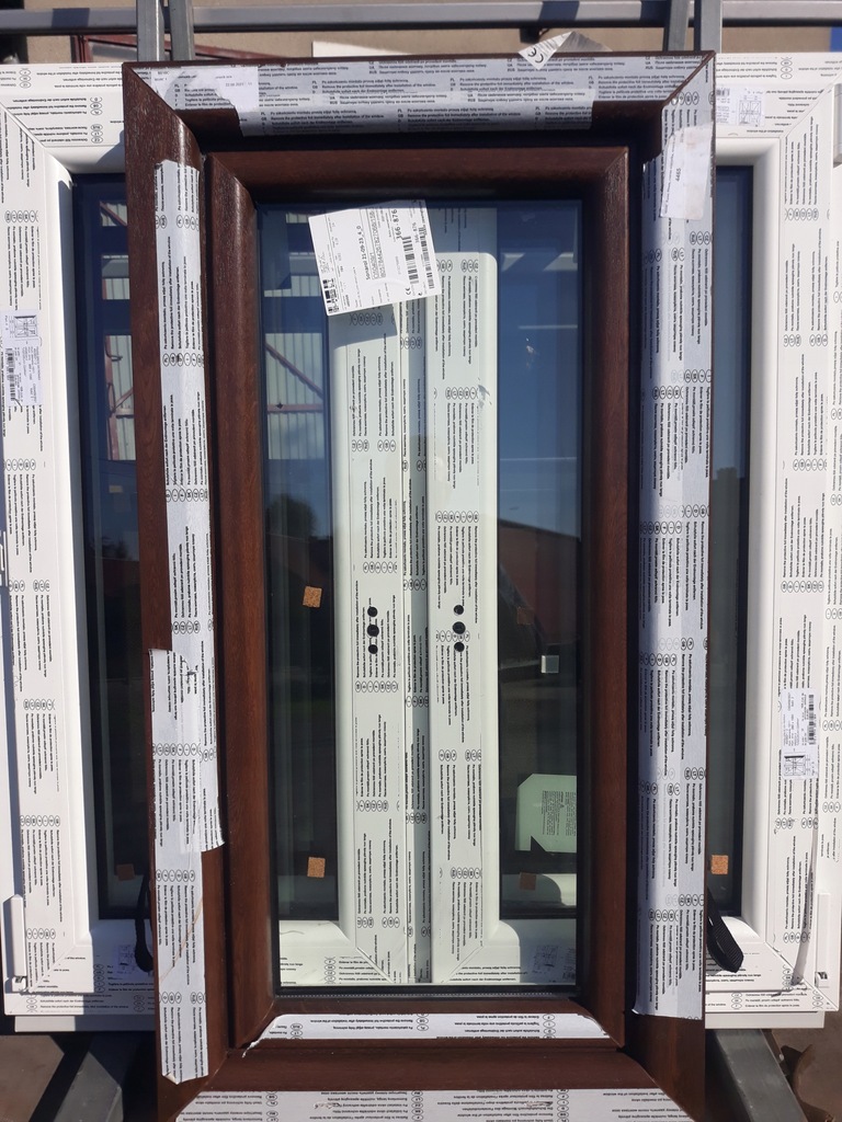 Okno PCV 570x1080 6komorowe RU Pomyłka pomiarowa! - 12456070623 - oficjalne archiwum Allegro