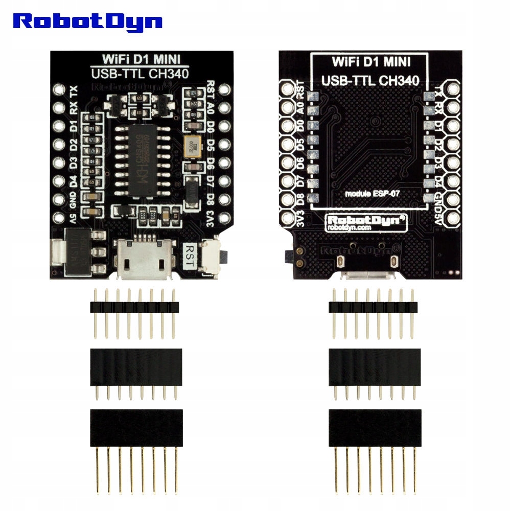 RobotDyn konwerter USB-TTL UART WEMOS D1 mini CH34 - 9217033720 ... RobotDyn konwerter USB-TTL UART WEMOS D1 mini CH34 - 9217033720 ...