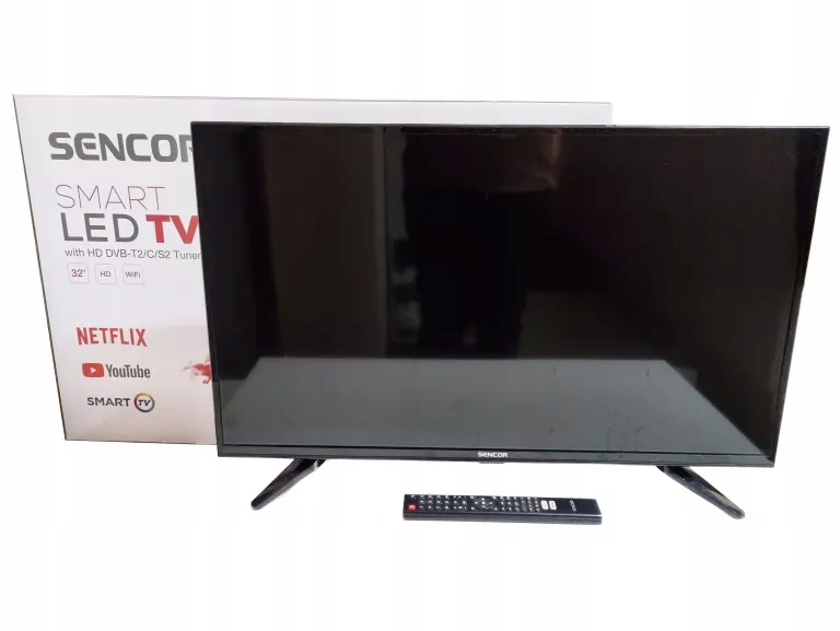 TELEWIZOR SENCOR SLE 32S602TCS 32" SMART TV - 13175046726 - oficjalne archiwum Allegro