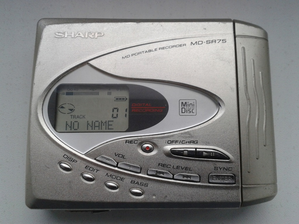 SHARP MiniDisc - 12153641598 - oficjalne archiwum Allegro