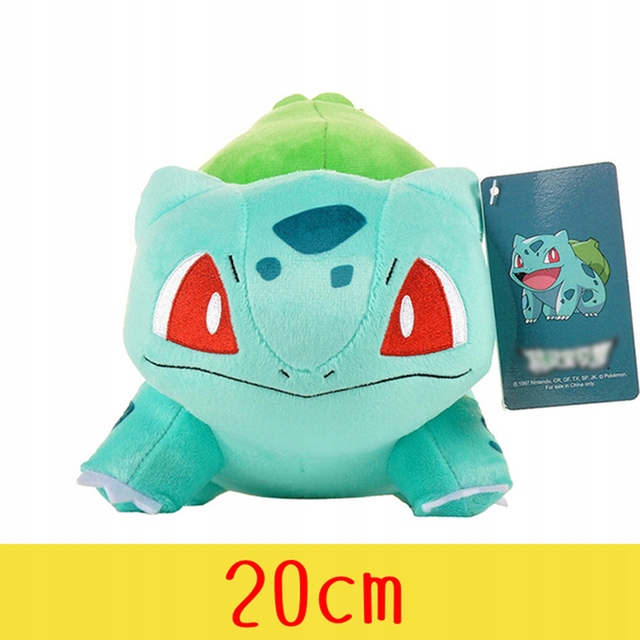Bulbasaur 18cm 2022 nowe Anime Pokemon Pikachu Cha - 13405560912 ...