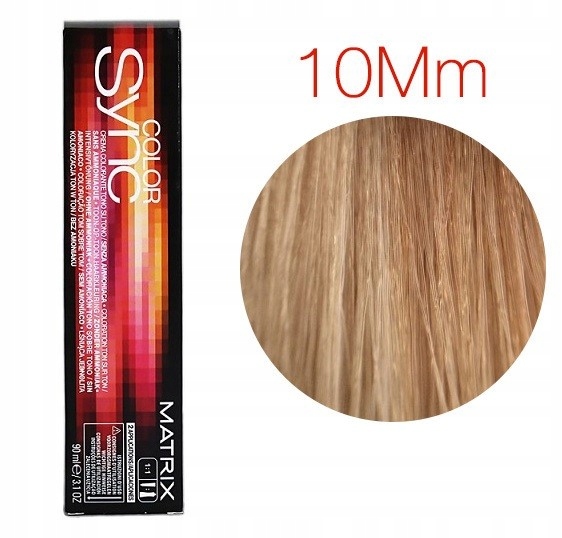 Matrix COLOR SYNC 90ml Farba do włosów 10MM - 11407874712 - oficjalne ...