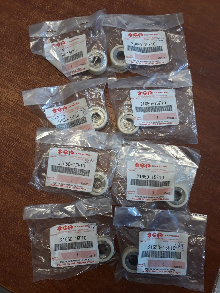 Rolki wariatora Suzuki Burgman OEM 21650-15F10-000 - 13492870250 ...