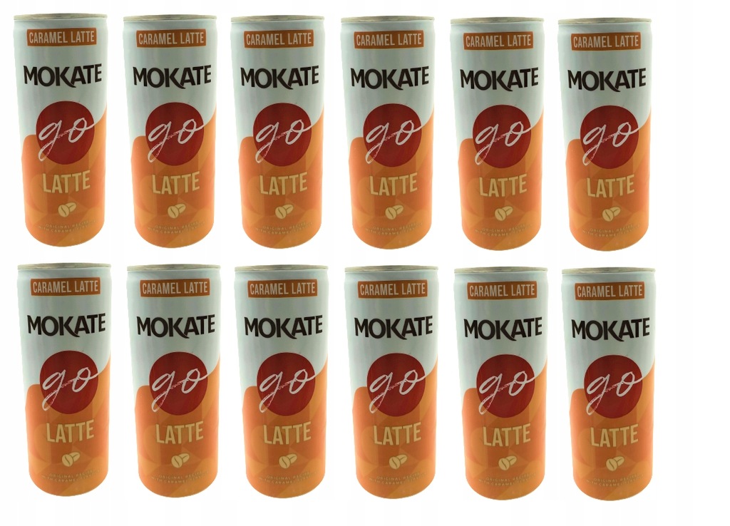 Napój Mokate Go Carmel Latte 250 ml - 12817567078 - oficjalne archiwum Allegro