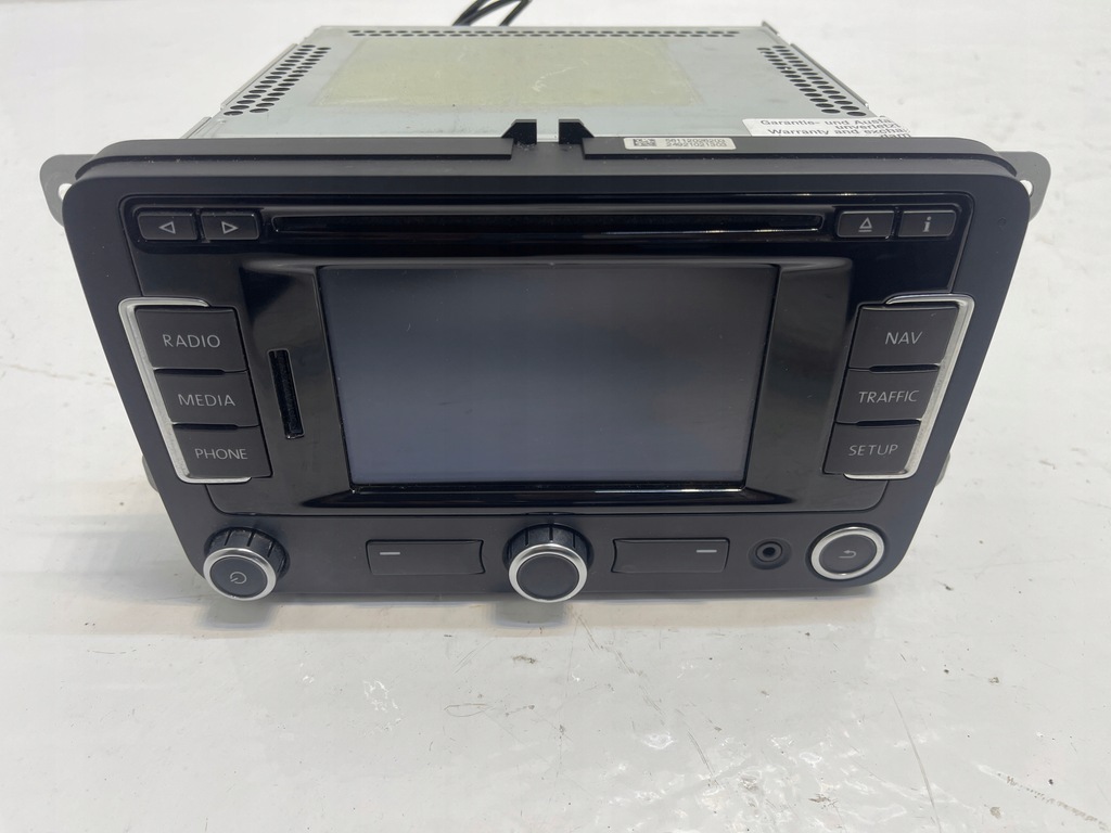 VW GOLF VI SHARAN II TOURAN RADIO NAWIGACJA 3C8035279A - 14702558766 - oficjalne archiwum Allegro