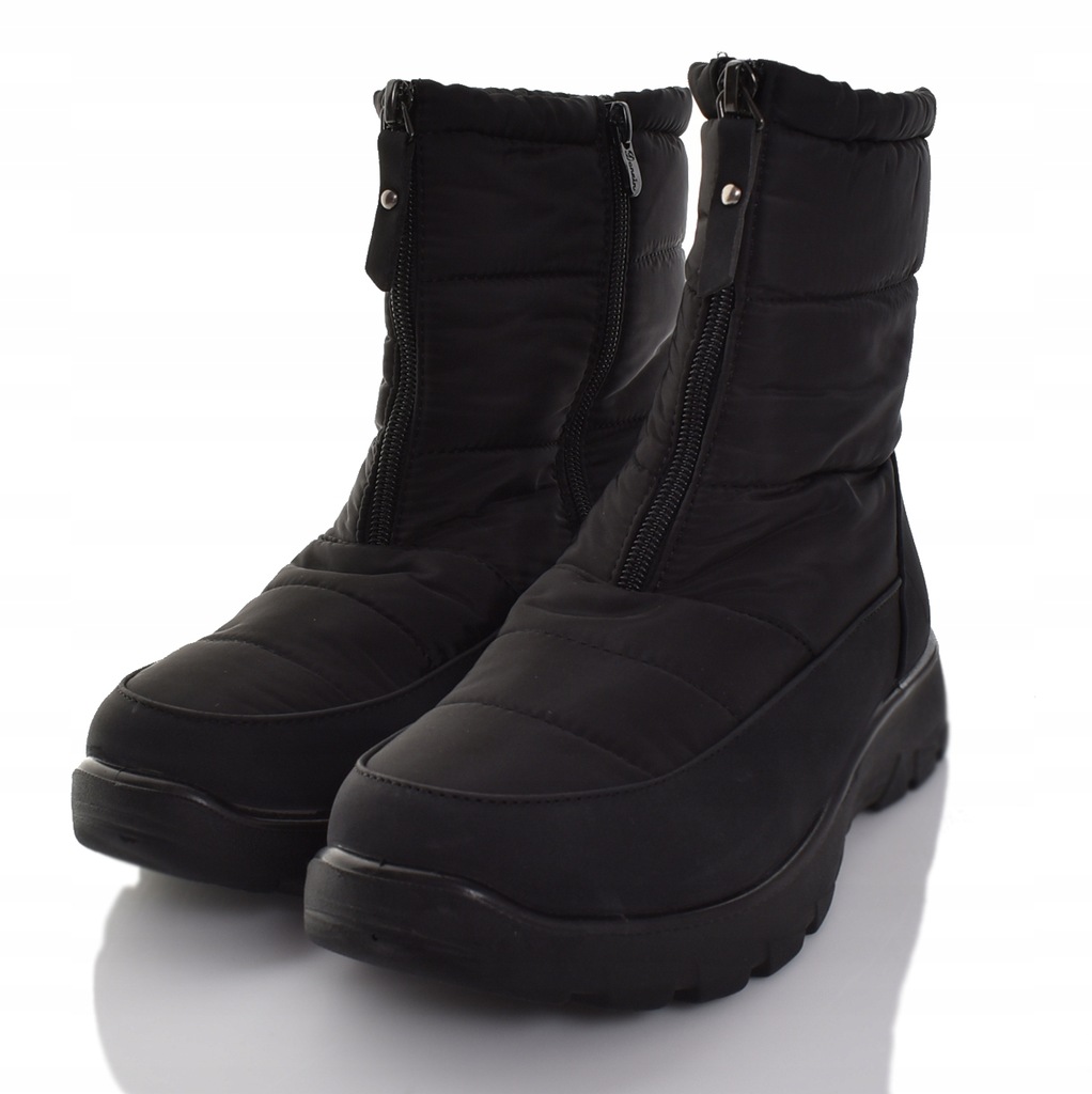 Купить ЖЕНСКИЕ КЛАССИЧЕСКИЕ ЧЕРНЫЕ СНЕЖНЫЕ БОТИНКИ, ОЧЕНЬ ТЕПЛЫЕ ...