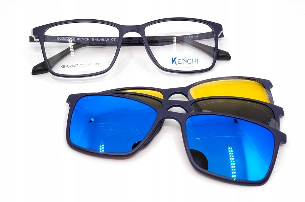 Kenchi KE-C 2643 C2 OPRAWKI z 3 nakładkami CLIP-ON - 12247424024 ...