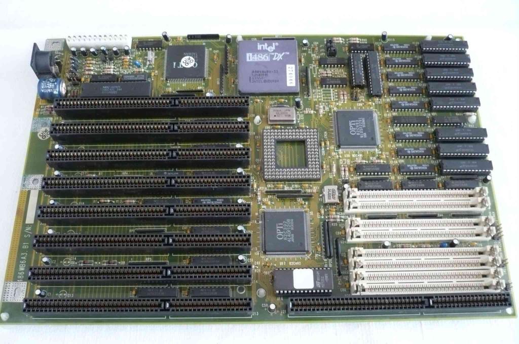 486WB6A3.B1 OPTI 82C493 Intel i486 DX - 11134544241 - oficjalne ...