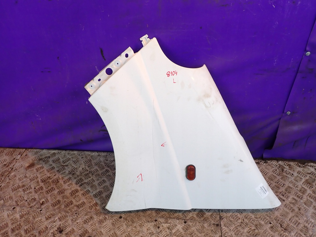 OPEL VIVARO I 01- BŁOTNIK PRZÓD LEWY LAKIER L474 - 13757455217 ...