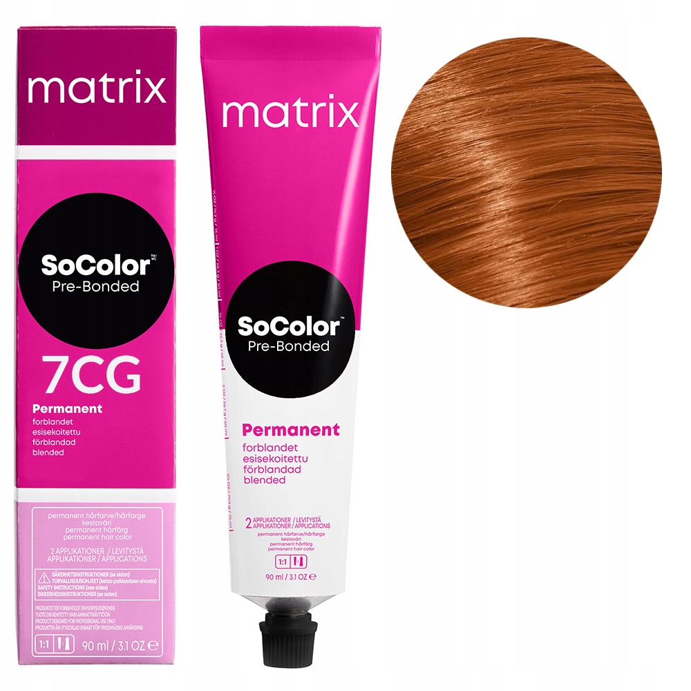 MATRIX SOCOLOR - 7CG - FARBA DO WŁOSÓW 90ml - 12134360362 - oficjalne ...