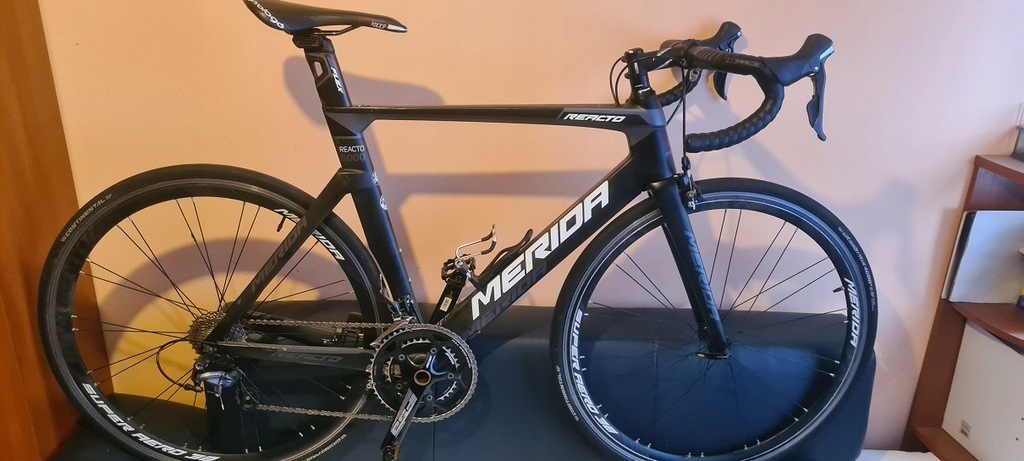 Rower szosowy Merida Reacto 5000 Black Rozmiar M - 13365434238 ...