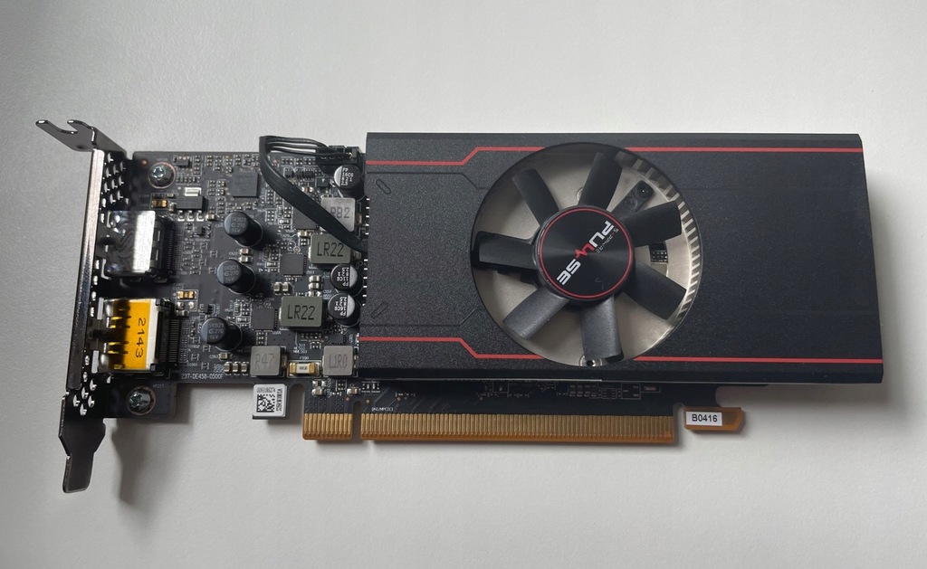 AMD Sapphire RX 6400 4GB low profile lp gw - 13553098145 - oficjalne ...