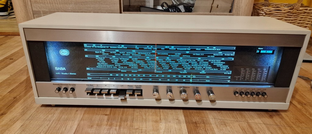 Amplituner Saba Studio 1 - 13270248047 - oficjalne archiwum Allegro