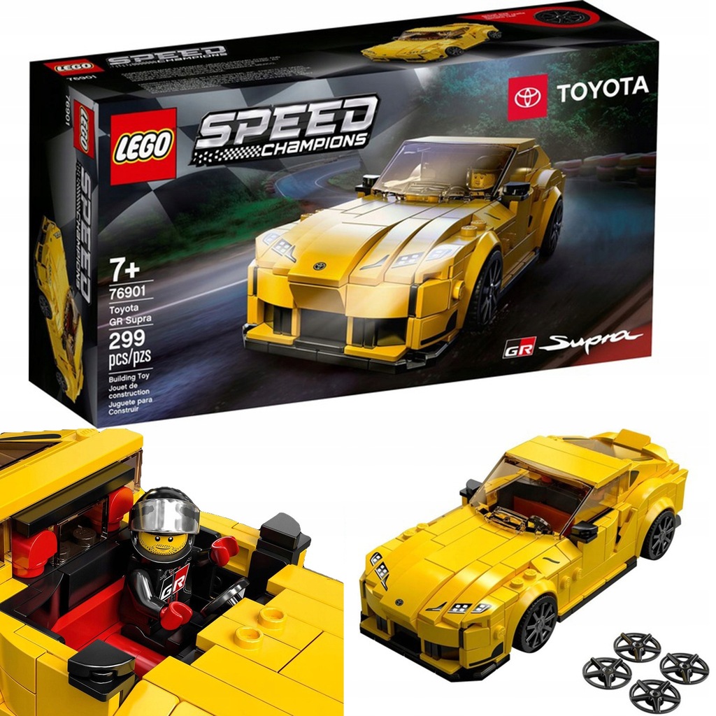 KLOCKI LEGO TOYOTA SUPRA GR SPEED CHAMPIONS 76901 - 13156031792 ...
