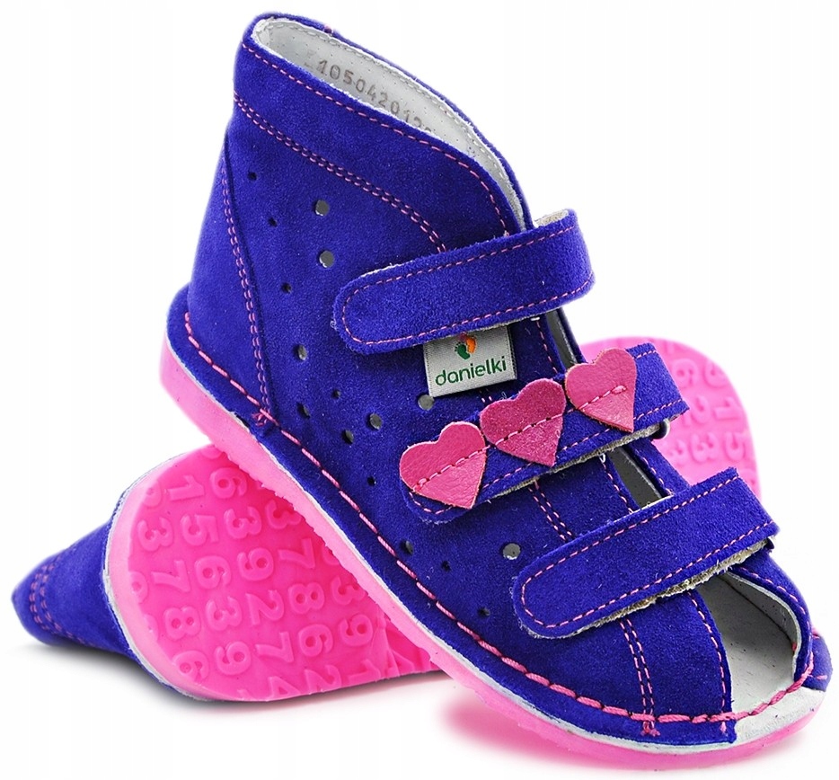 Buty Profilaktyczne Kapcie Dziewczęce Danielki 24 - 11182986827 ...