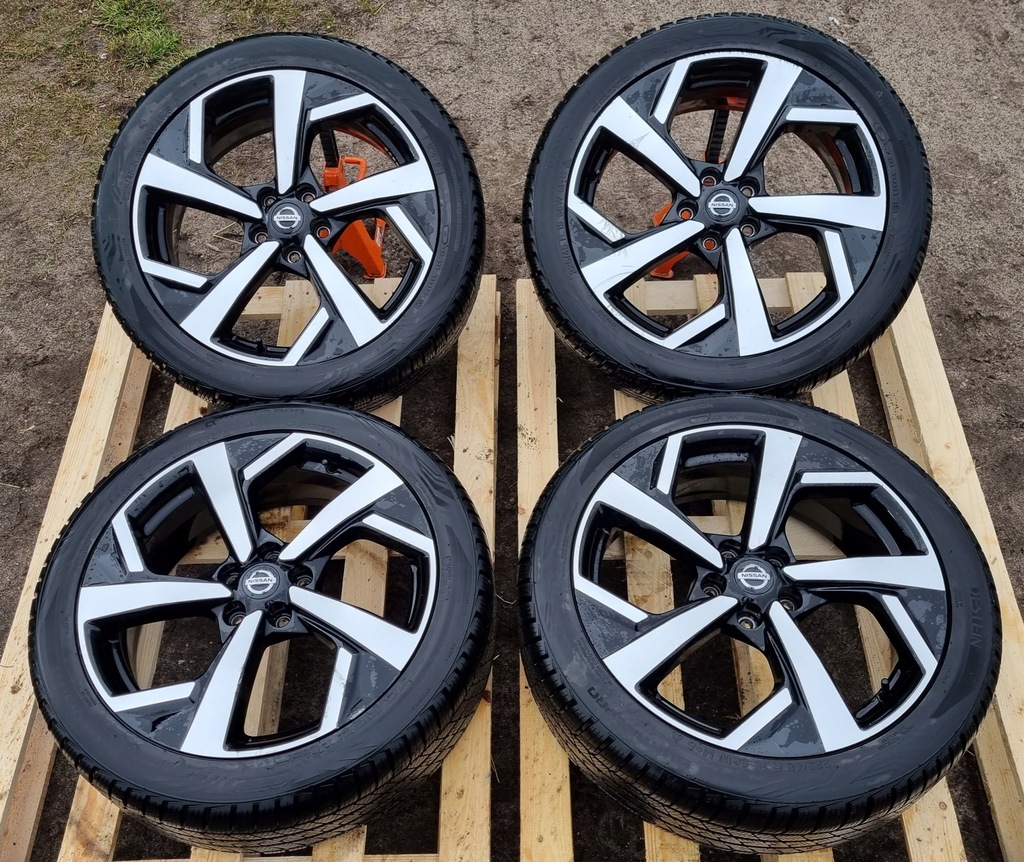 Koła 19" felgi opony Nissan Qashqai j11 kompl - 14039377050 - oficjalne archiwum Allegro
