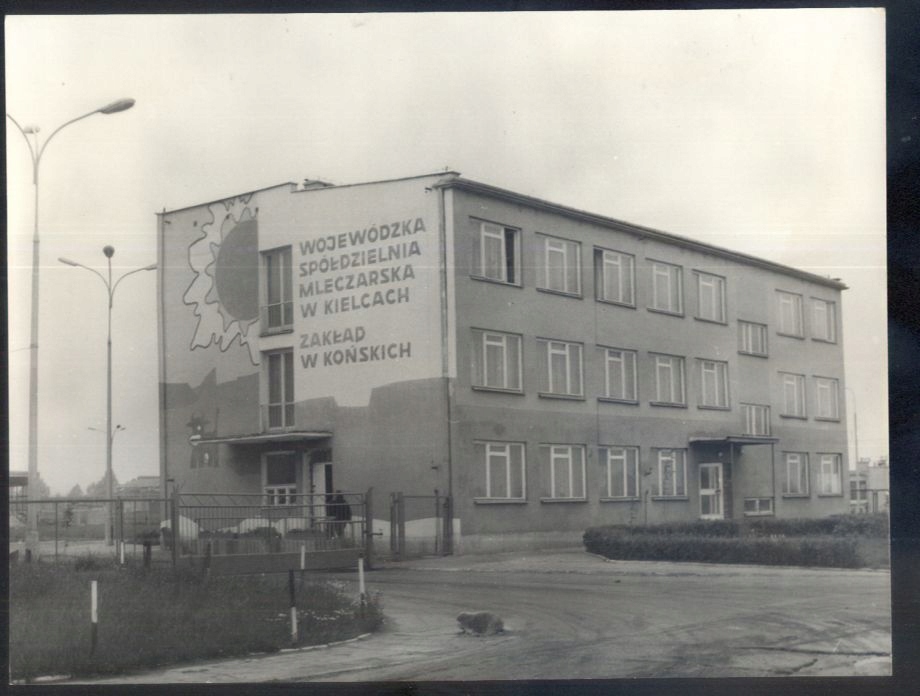 Końskie, Mleczarnia, Budynek PRL - 11555945897 - oficjalne archiwum Allegro