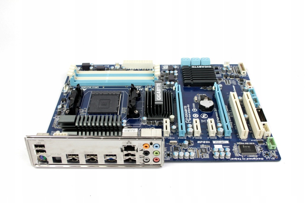 Gigabyte GA-970A-D3 AM3+ DDR3 - 12328200091 - oficjalne archiwum Allegro