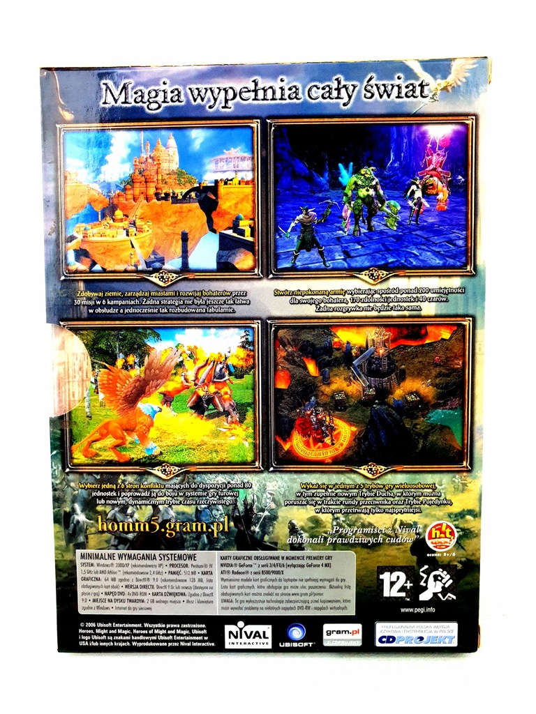 Купить HEROES OF MIGHT AND MAGIC V 5 КОЛЛЕКЦИОННЫЙ PL: отзывы, фото и ...