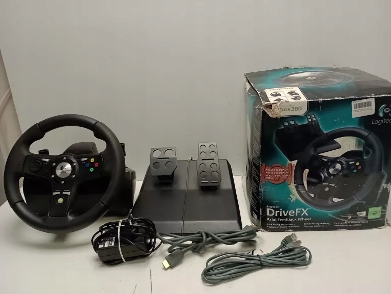 KIEROWNICA LOGITECH DRIVEFX RACING WHEEL - 14534386605 - oficjalne ...