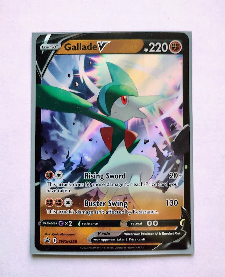 Karta Pokemon Gallade V SWSH258 - 13840493232 - oficjalne archiwum Allegro
