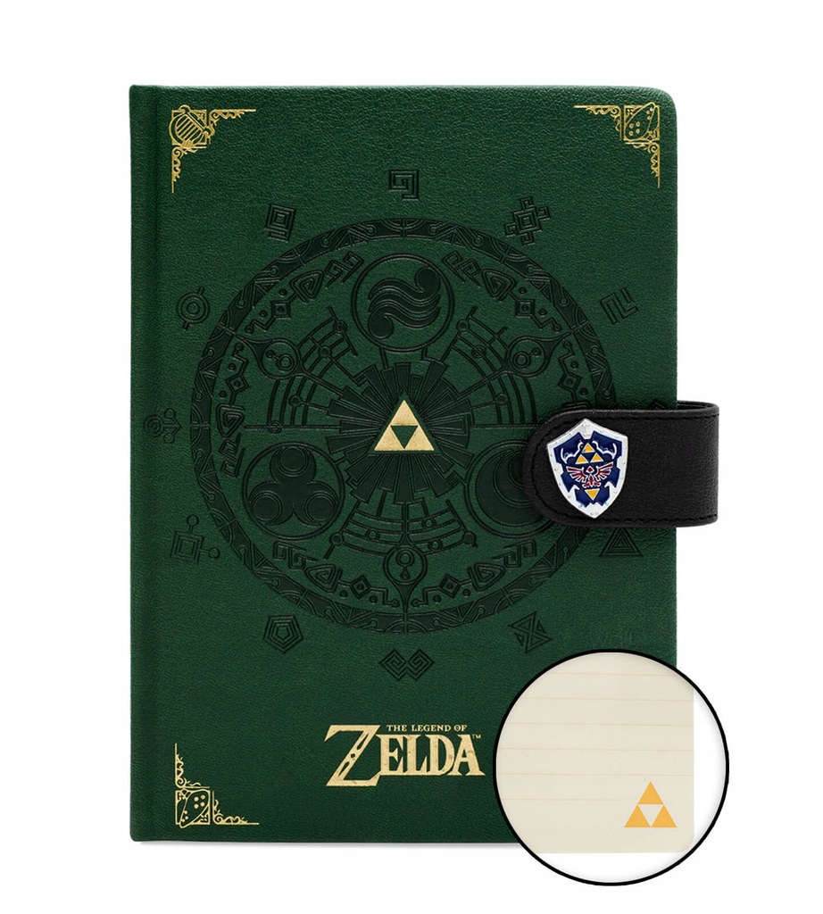 The Legend Of Zelda - notes A5, zeszyt 120k linia - 9513597702 ...