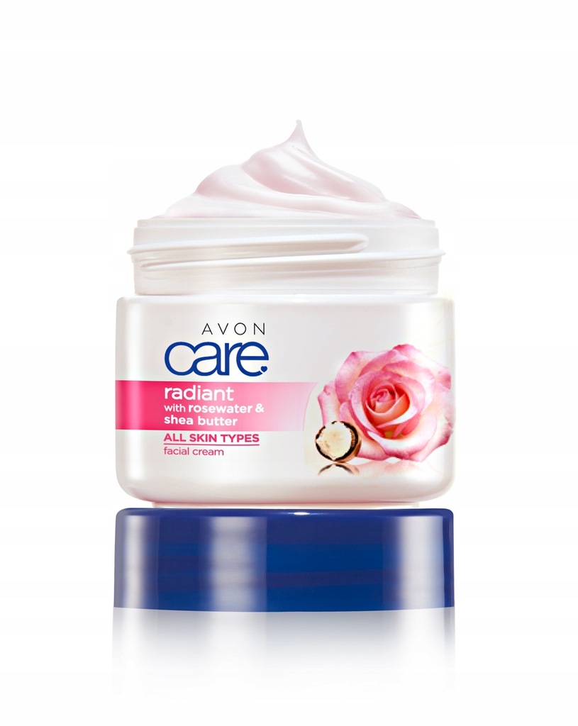 Avon Care Krem do twarzy z wodą różaną i shea - 12005493395 - oficjalne ...